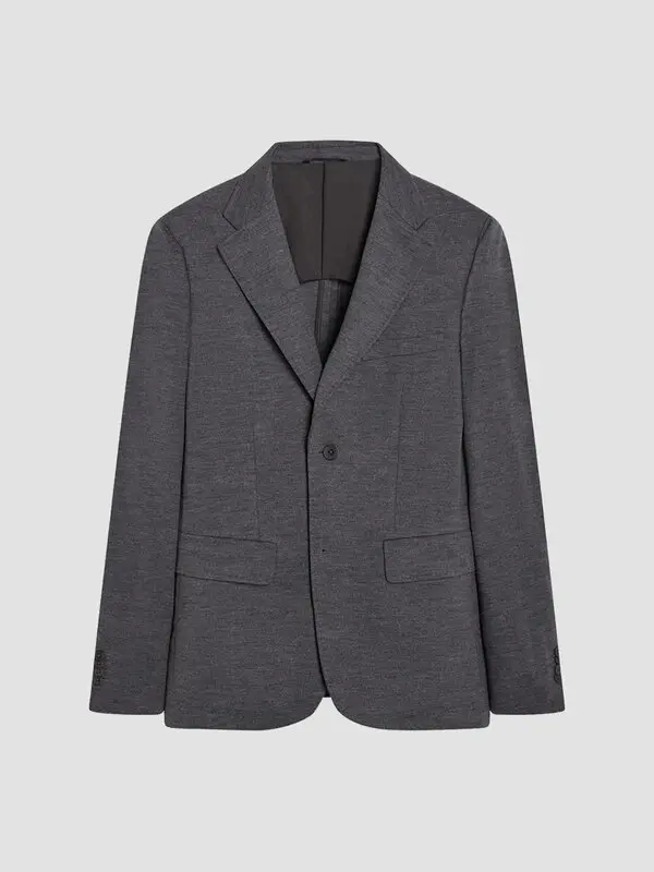 Bugatchi Wool-nylon Single-breasted Blazer