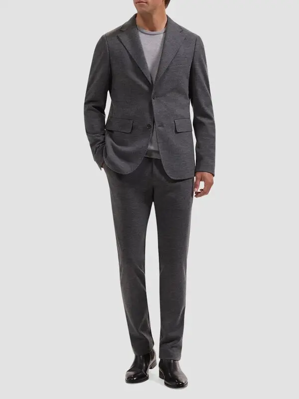 Bugatchi Wool-nylon Single-breasted Blazer