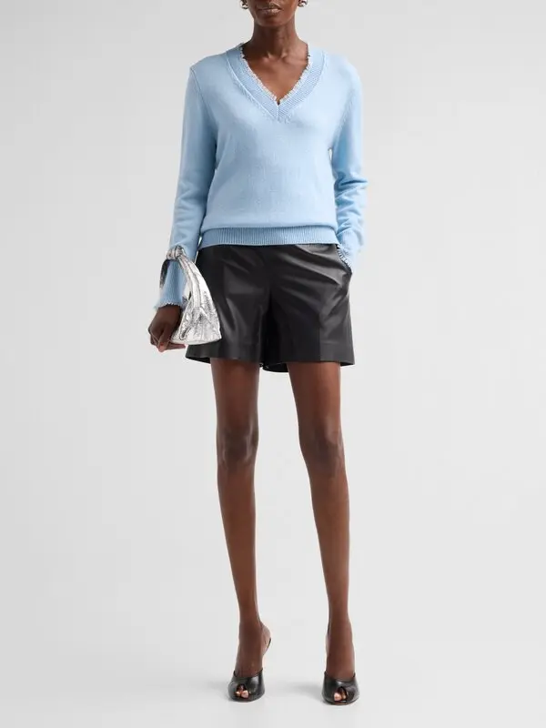 Kobi Halperin Dora Fringe-trim Merino Wool Sweater