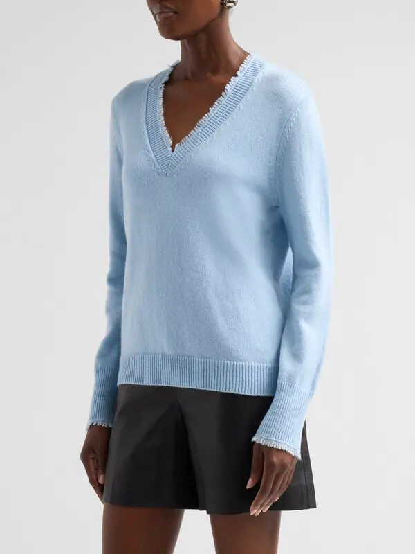 Kobi Halperin Dora Fringe-trim Merino Wool Sweater