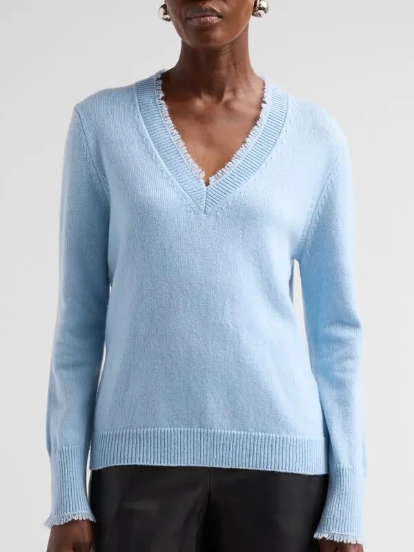 Kobi Halperin Dora Fringe-trim Merino Wool Sweater