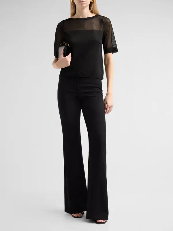 Kobi Halperin Romi Mesh-yoke Sweater