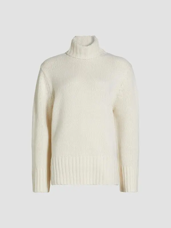 Jenni Kayne Cashmere Jet Turtleneck Sweater