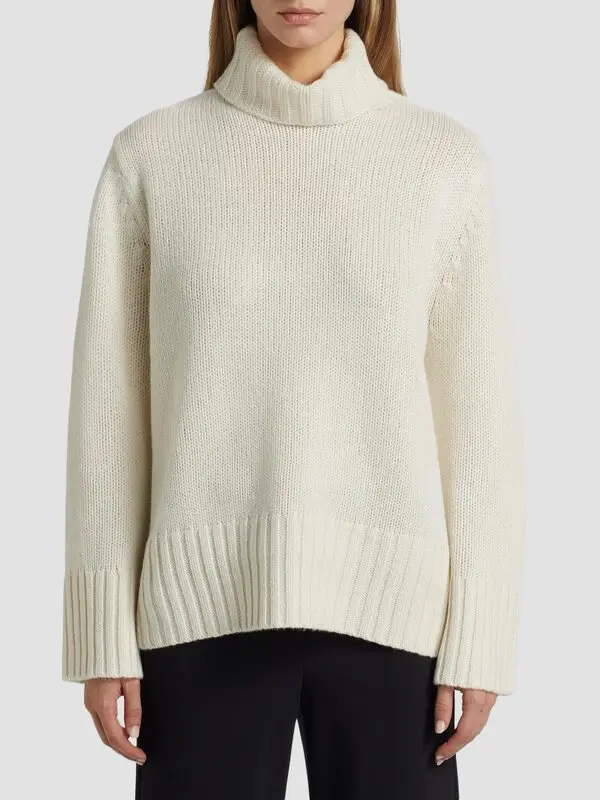 Jenni Kayne Cashmere Jet Turtleneck Sweater