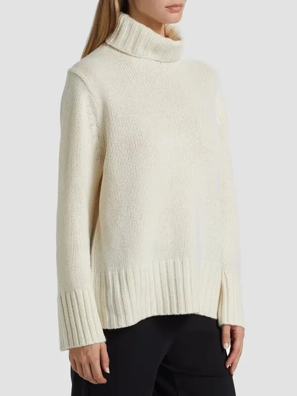 Jenni Kayne Cashmere Jet Turtleneck Sweater