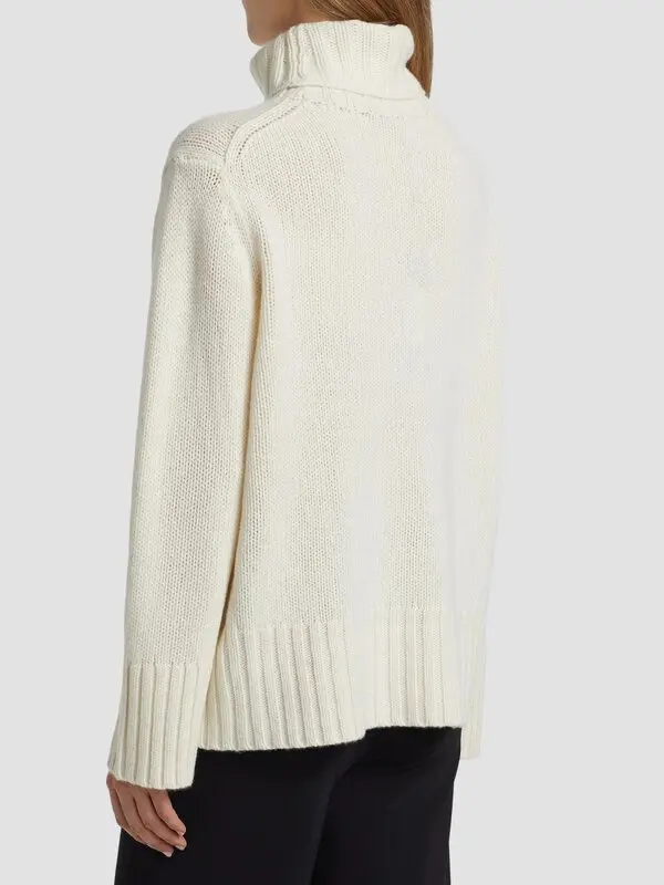 Jenni Kayne Cashmere Jet Turtleneck Sweater