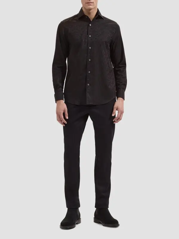 Bugatchi Alvin Woven Shaped Cotton Shirt
