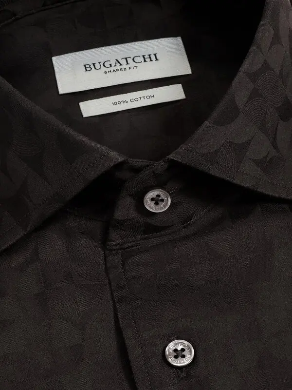 Bugatchi Alvin Woven Shaped Cotton Shirt