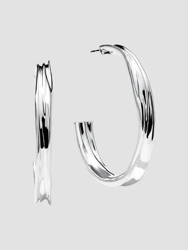 Ippolita Classico Crush Sterling Hoop Earrings