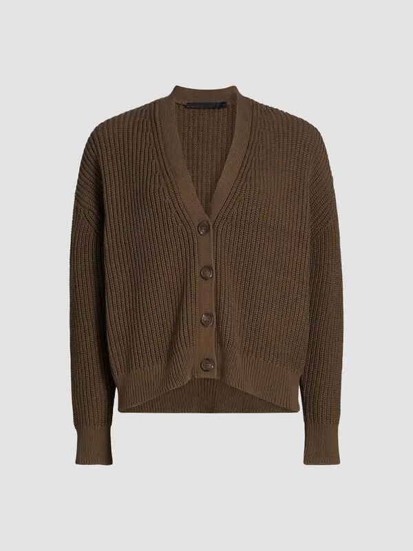Jenni Kayne Cropped Cotton Coccoon Cardigan
