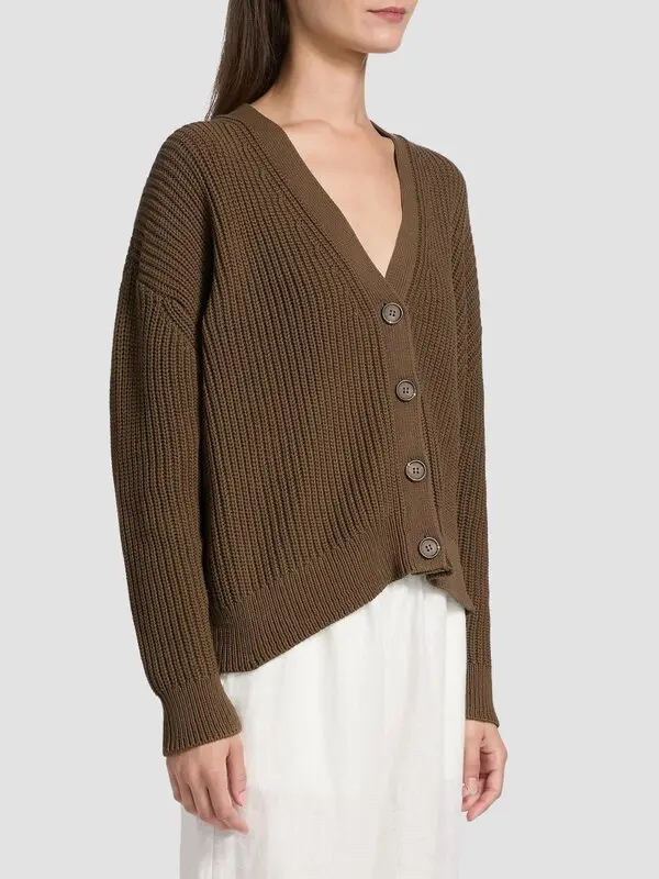 Jenni Kayne Cropped Cotton Coccoon Cardigan
