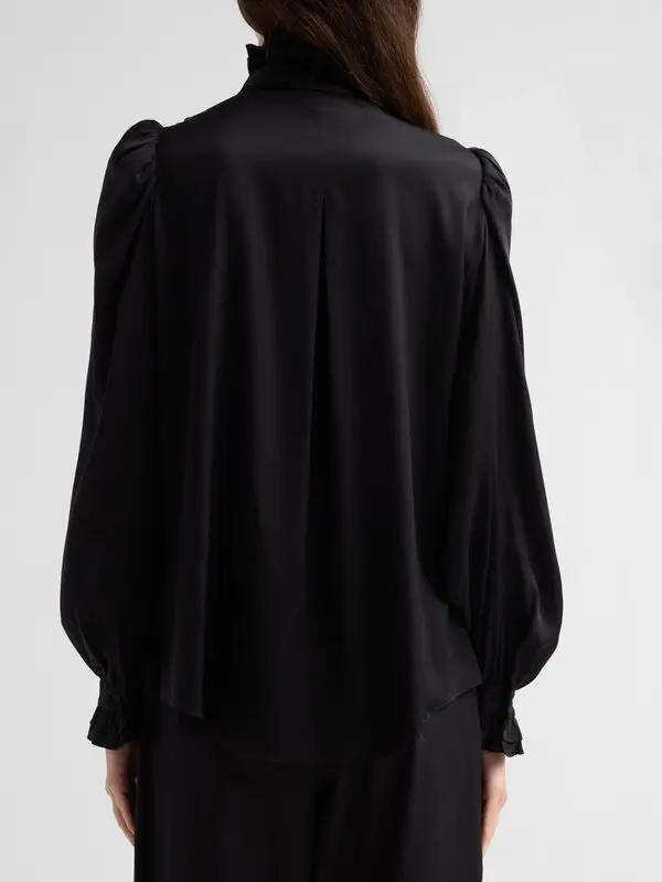 Kobi Halperin North Silk Gerogette Blouse