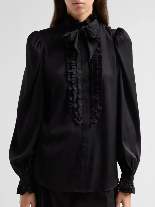 Kobi Halperin North Silk Gerogette Blouse