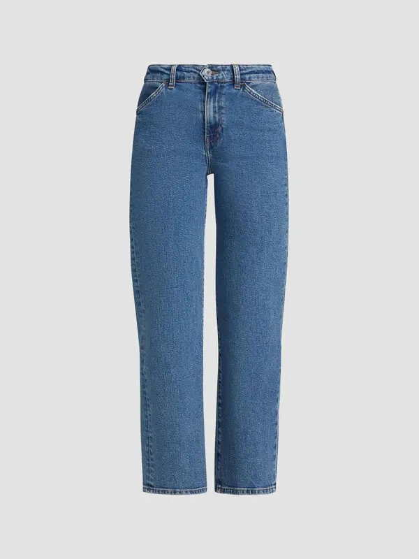 RE/DONE The Westley Mid-rise Straight Ankle Jeans