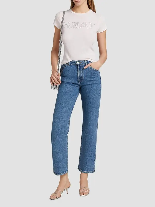 RE/DONE The Westley Mid-rise Straight Ankle Jeans