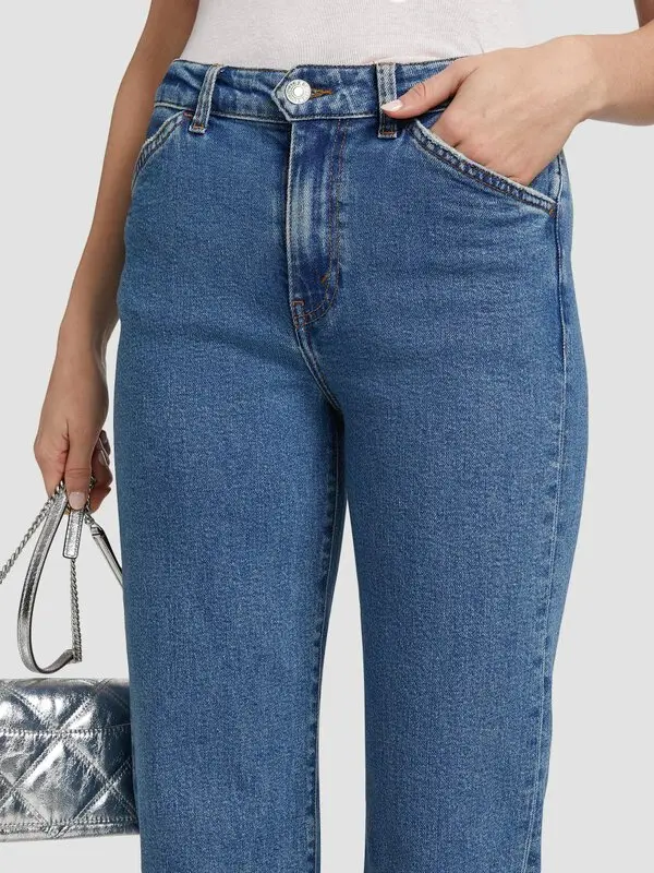 RE/DONE The Westley Mid-rise Straight Ankle Jeans