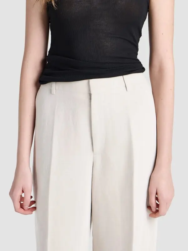 JW Anderson Tailored Linen-blend Trousers