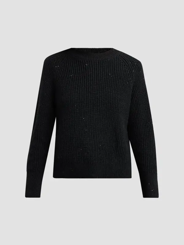 Kobi Halperin Kimberly Ribbed Wool-blend Sweater - Black