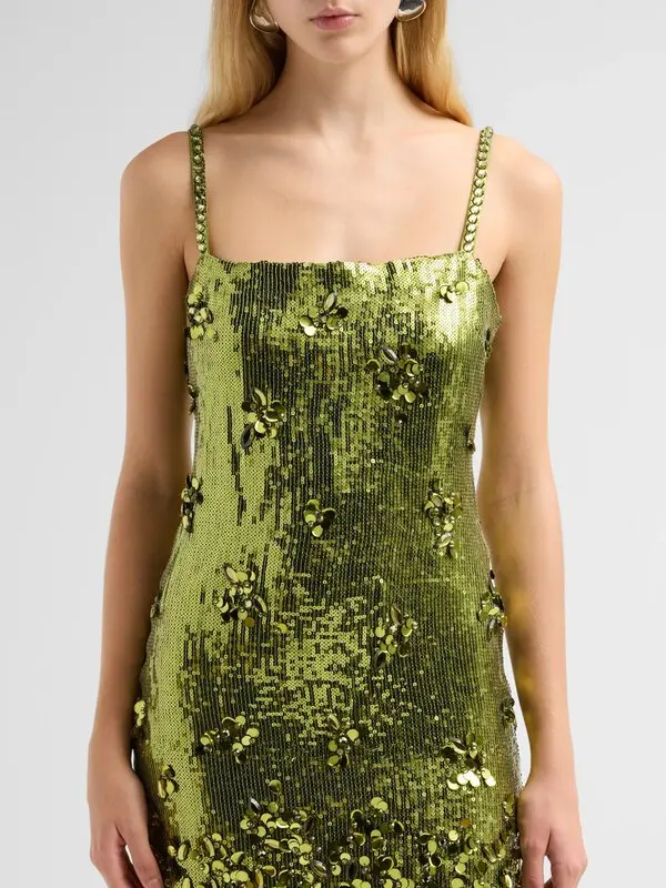 Azeeza Rhodes Sequin Mini Dress