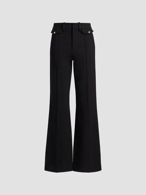 FRAME The Reboot Cropped Flare Trousers