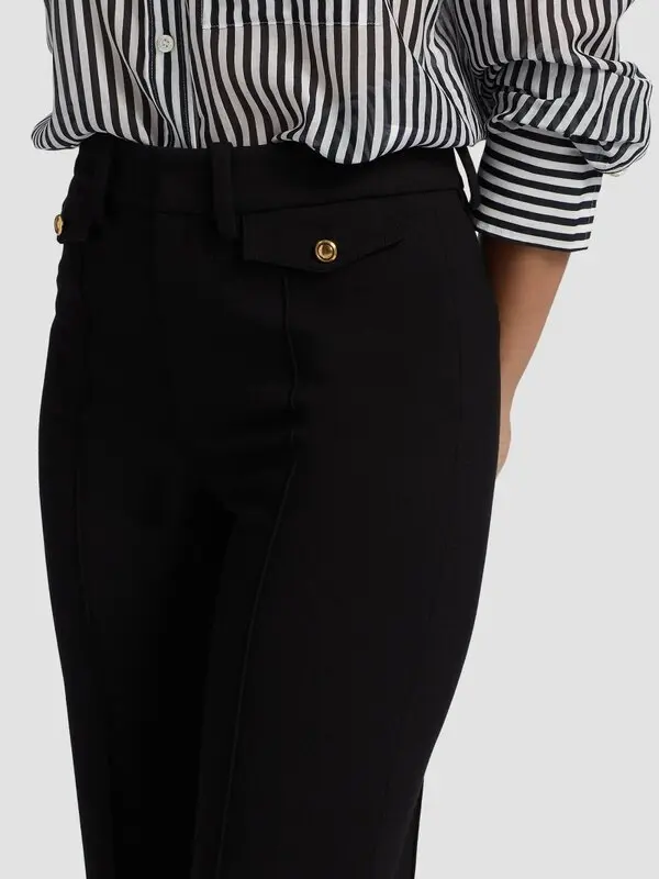 FRAME The Reboot Cropped Flare Trousers