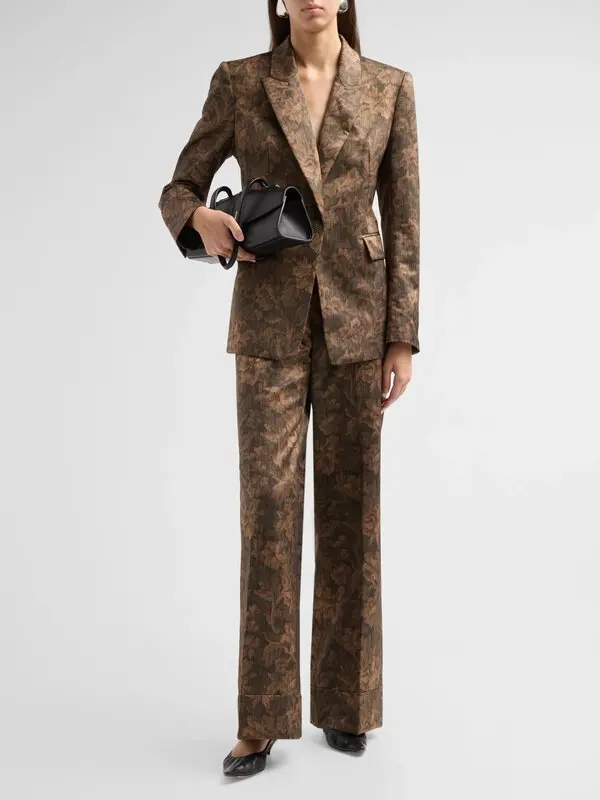 Kobi Halperin Lisa Floral Jacquard Jacket