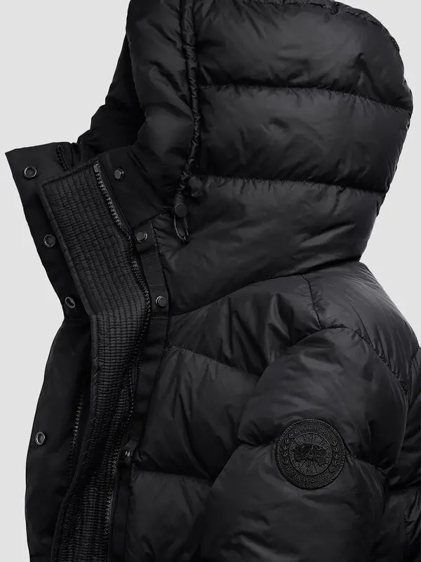 Canada Goose Montgomery Hooded Down Coat - Black Noir