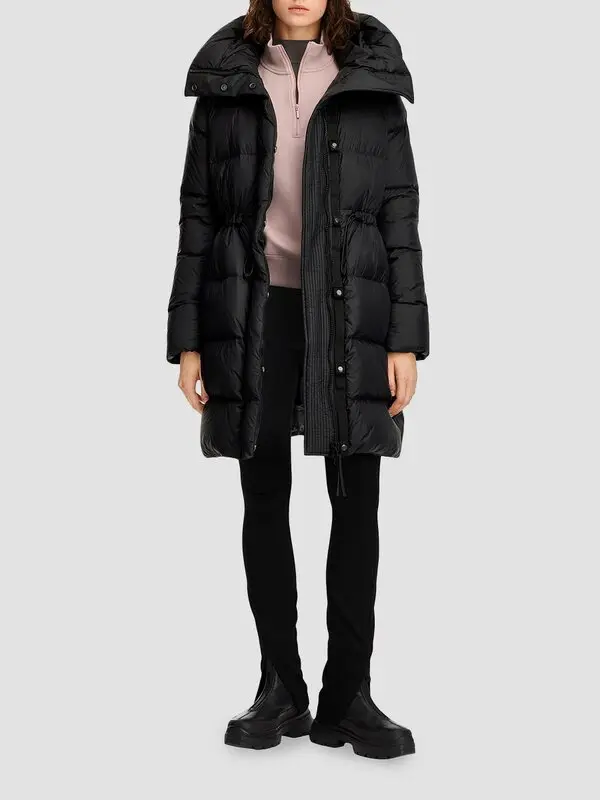 Canada Goose Montgomery Hooded Down Coat - Black Noir