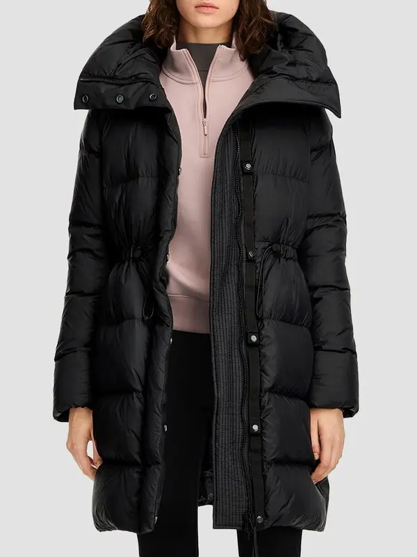 Canada Goose Montgomery Hooded Down Coat - Black Noir