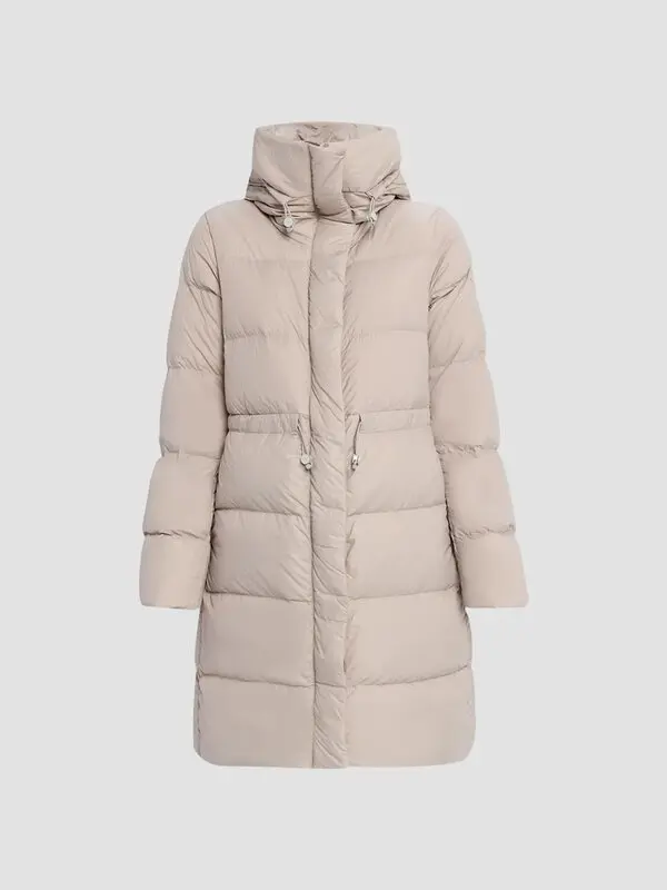Canada Goose Montgomery Hooded Down Coat - Limestone And Calcaire