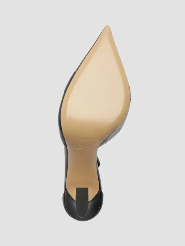 ALEXANDRE BIRMAN Clarita 85mm Grommet-trimmed Leather Pumps