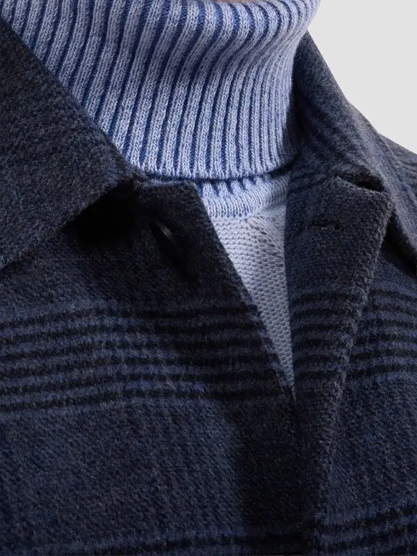 Bugatchi Plaid Wool-blend Jacket