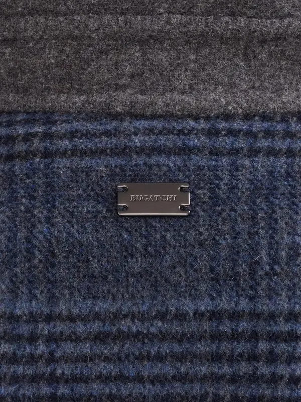 Bugatchi Plaid Wool-blend Jacket