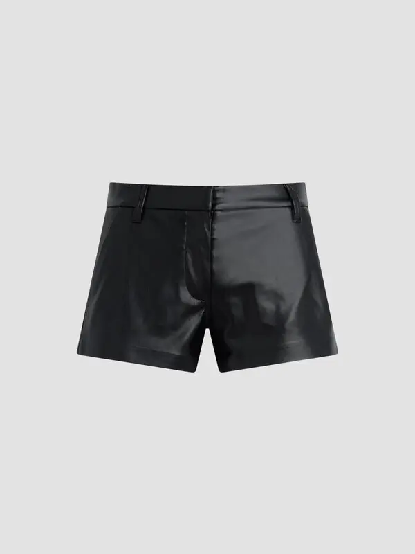 Joe's Jeans Faux Leather Mini Shorts