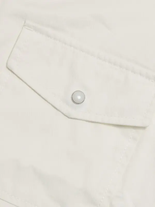 RE/DONE Camper Crop Shirt