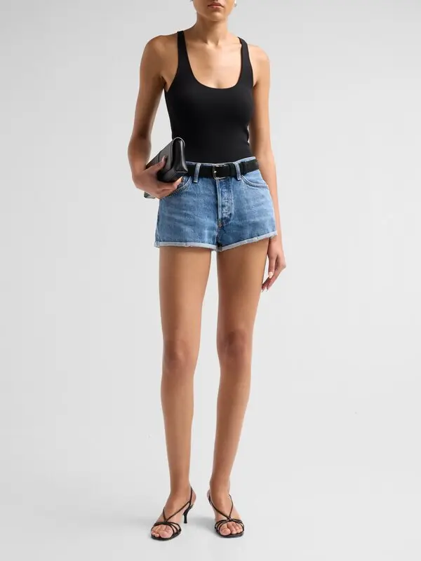 RE/DONE Daisy Denim Shorts