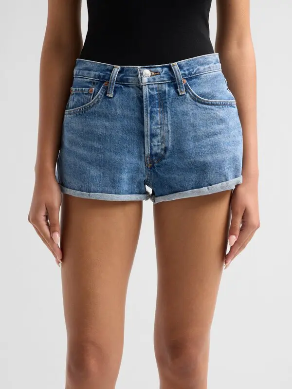RE/DONE Daisy Denim Shorts