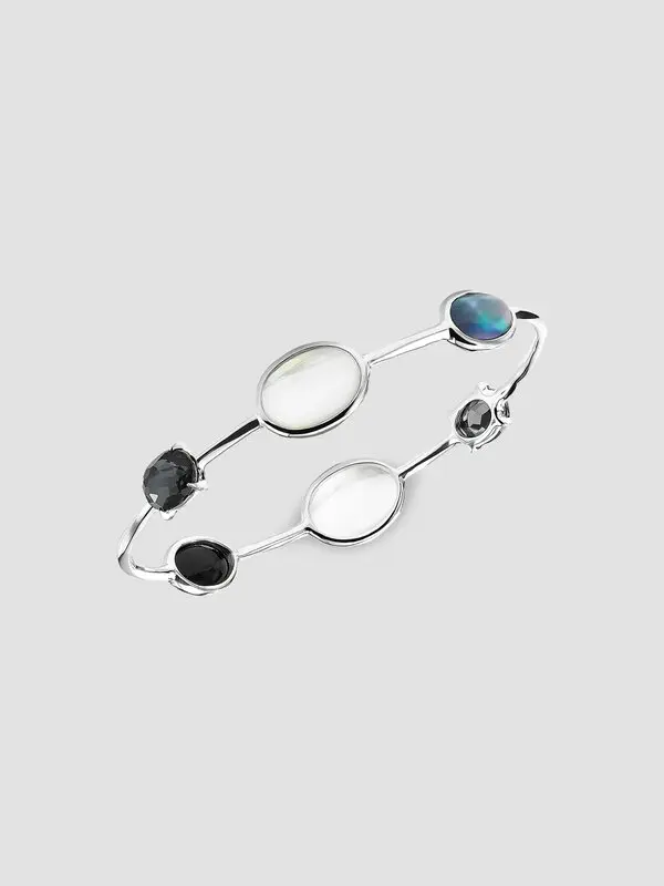 Ippolita Luce Sterling & 6-stone Bangle/2.6