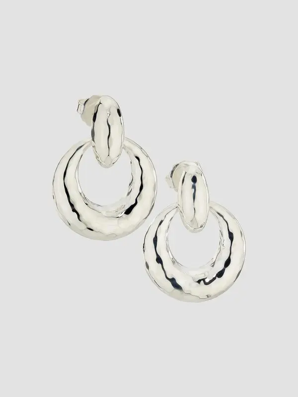 Ippolita Classico Doorknocker Sterling Earrings