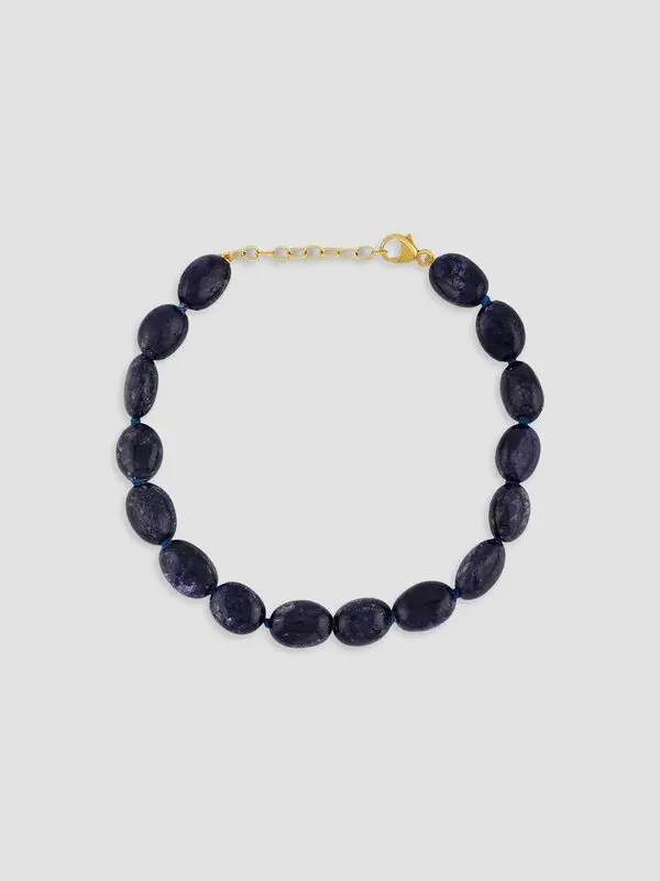 Jia Jia 14k Yellow Gold & Blue Sapphire Beaded Bracelet