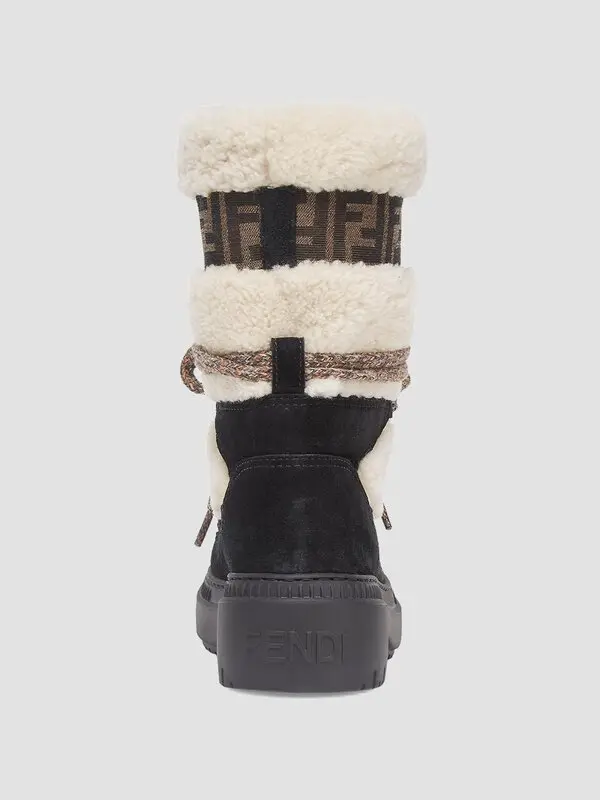 Fendi Shearling-lined Ski Boots