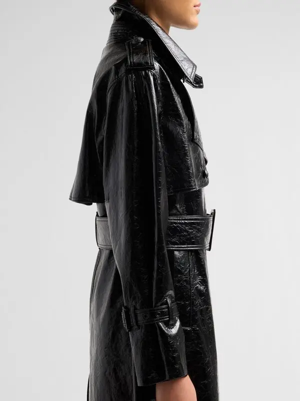 Kobi Halperin Rose Coated Longline Coat