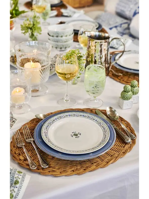 JULISKA Villa Seville Dessert/salad Plate - Chambray