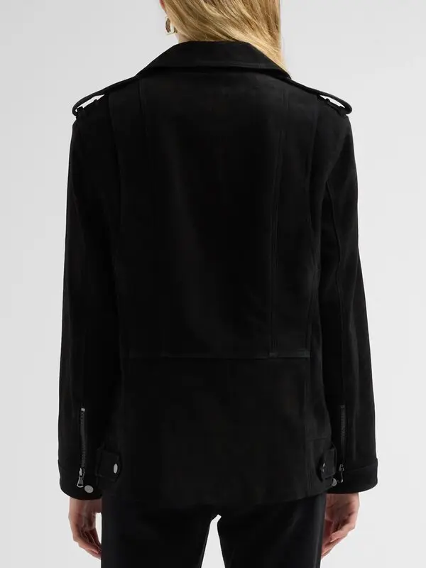 Kobi Halperin Priscilla Suede Moto Jacket