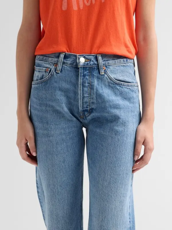 RE/DONE Beau Cuffed Boyfriend Jeans