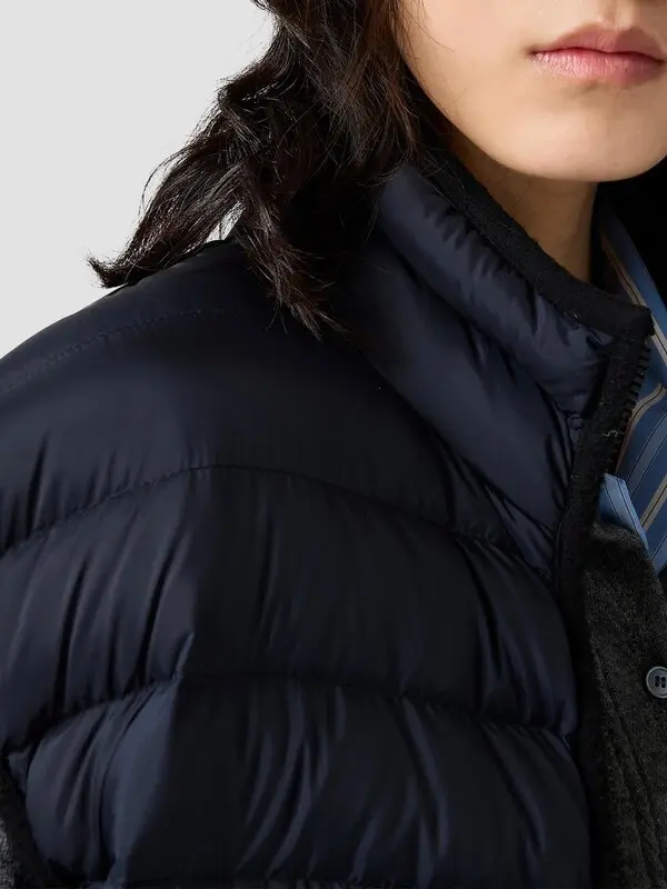 Miu Miu Light Pongé Down Vest
