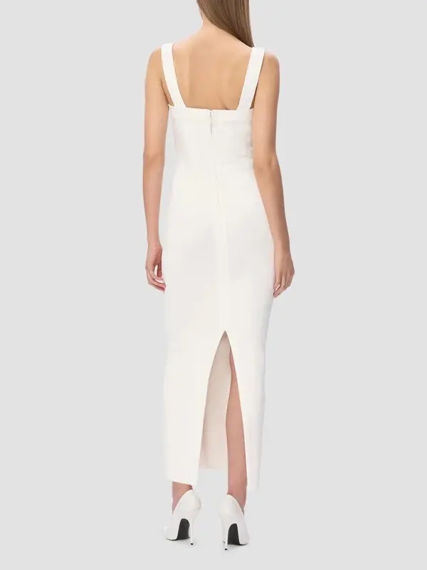 Herve Leger The Alessia Stretch-crepe Cut-out Gown