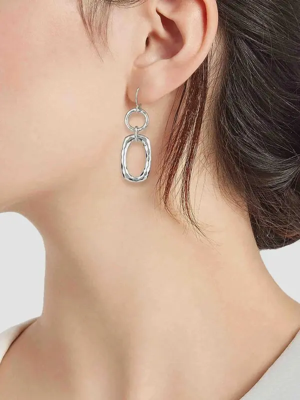 Ippolita Classico Small Doorknocker Sterling Drop Earrings