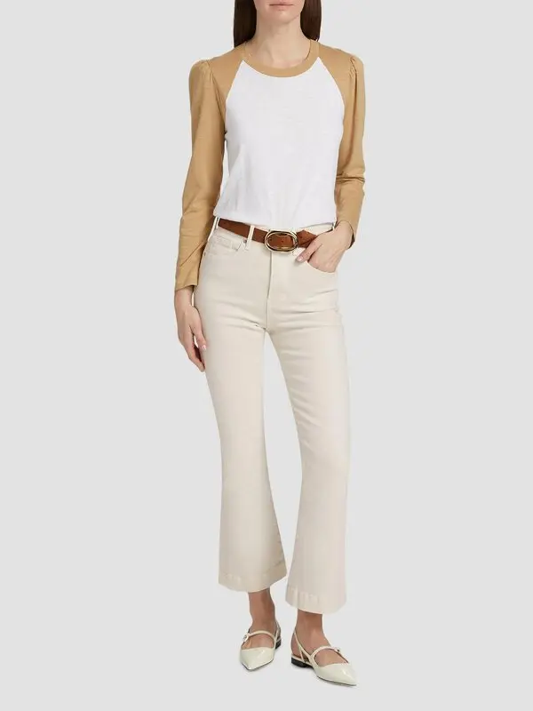Veronica Beard Carson High-rise Flared Jeans