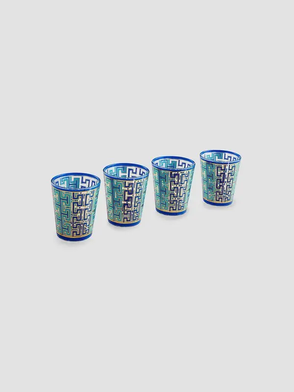 Jonathan Adler Madrid 4-piece Glass Set